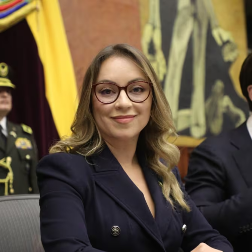 Mishel Mancheno, primera vicepresidenta de la Asamblea Nacional 2025–2029 – Centro TV Ecuador